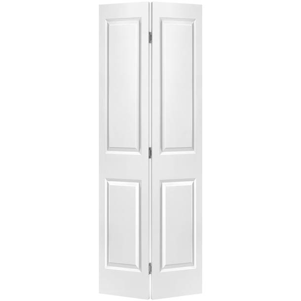 Masonite Paneled Manufactured Wood Primed Roman Top Smooth Interior Bi ...