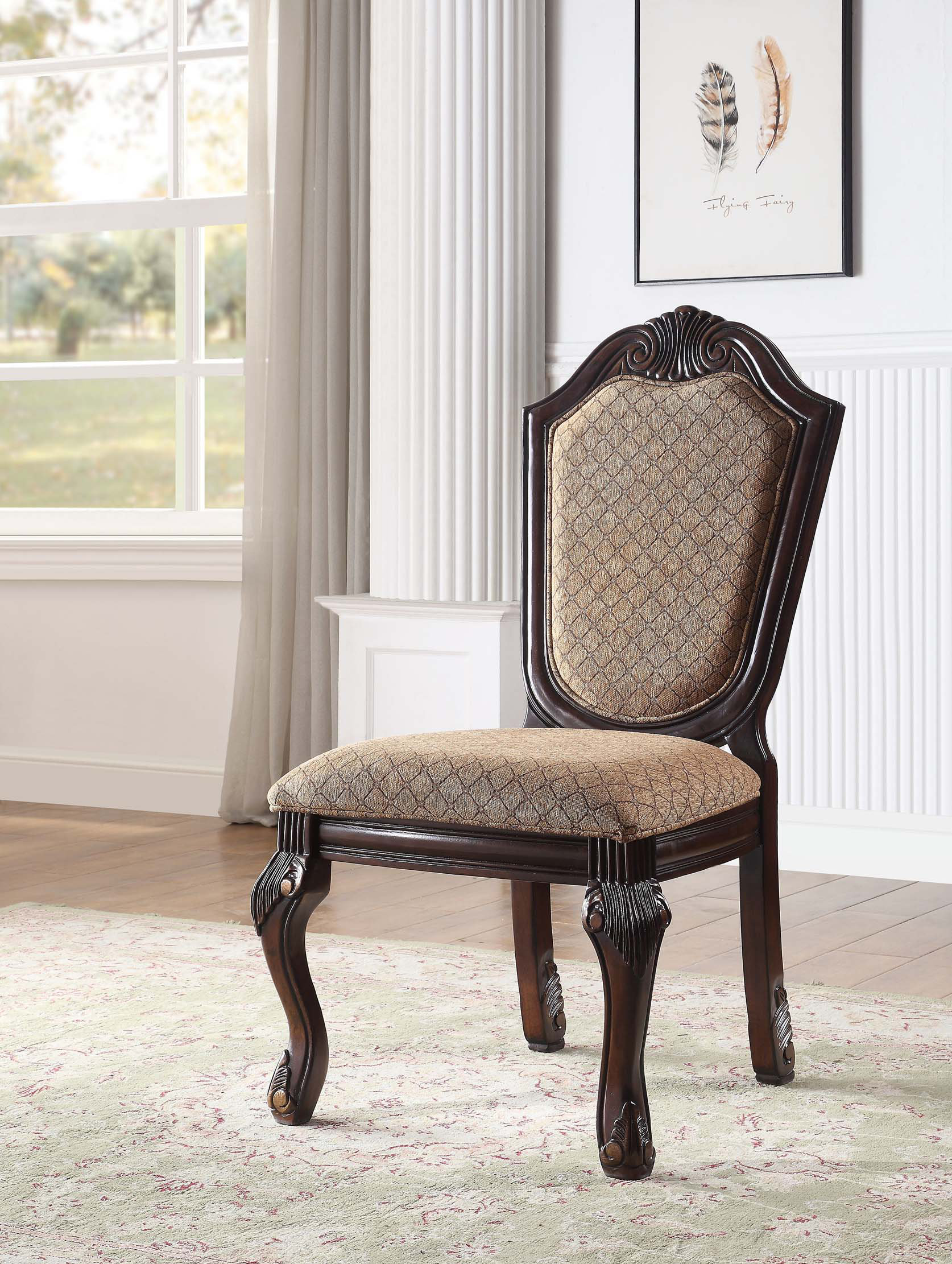 Canora Grey Chateau De Ville Fabric Dining Chair (Set Of 2) - Wayfair ...