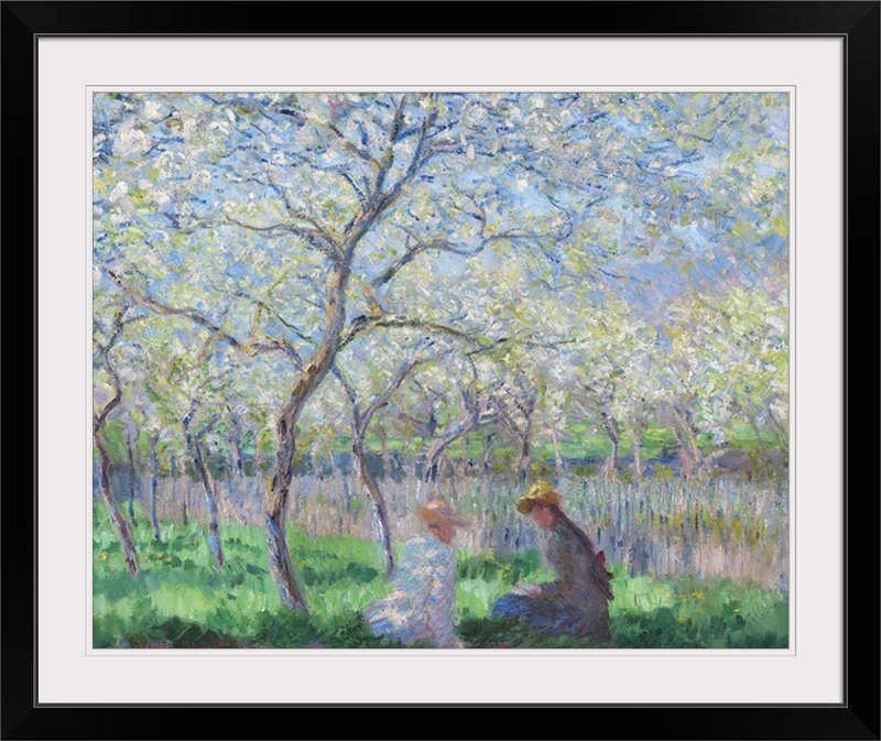 The Twillery Co.® Springtime, 1886' by Claude Monet - Painting Print ...