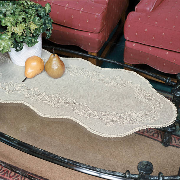 Saro Rectangle Table Runner & Reviews | Wayfair