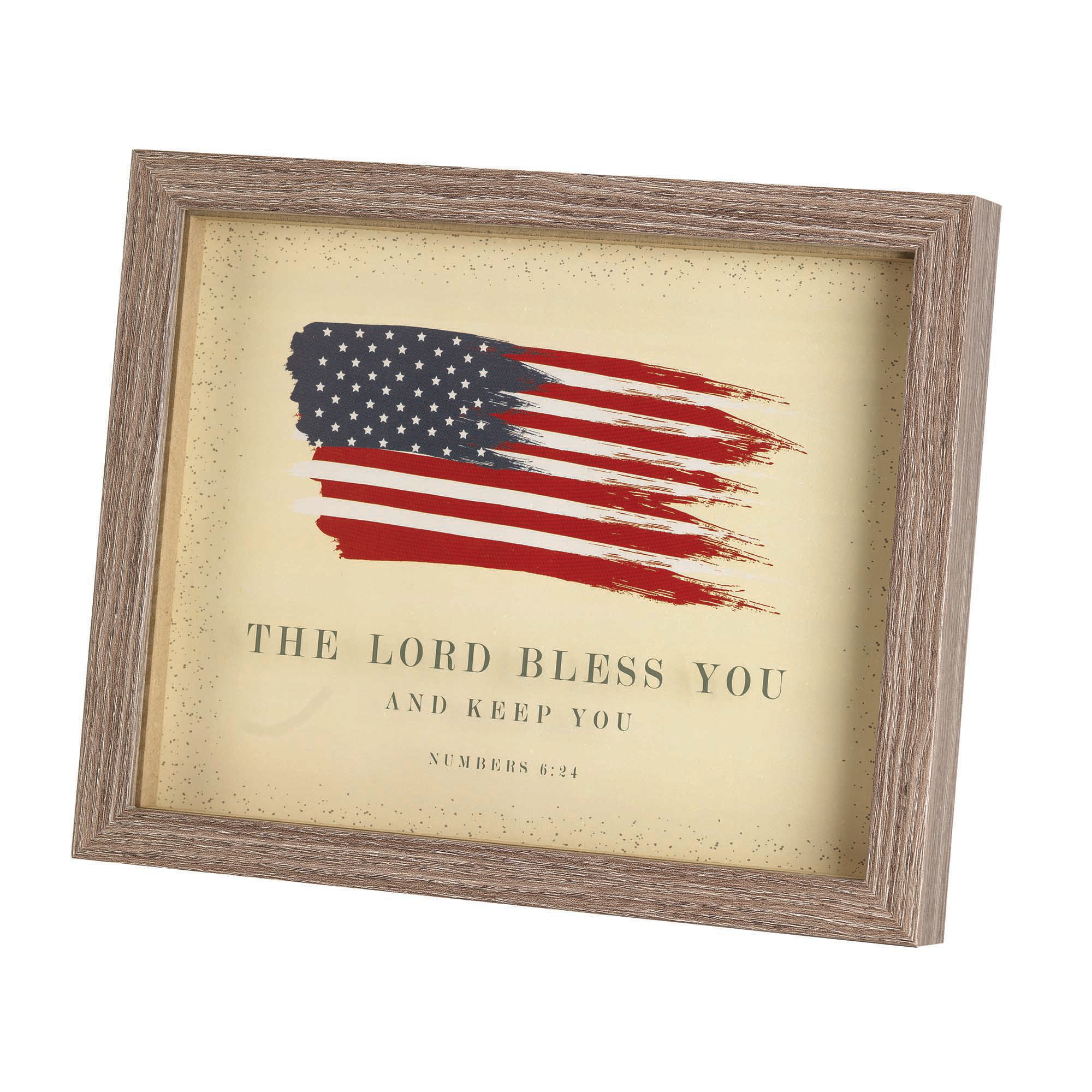 August Grove® Kal Lord Bless You Framed Decorative Plaque | Wayfair