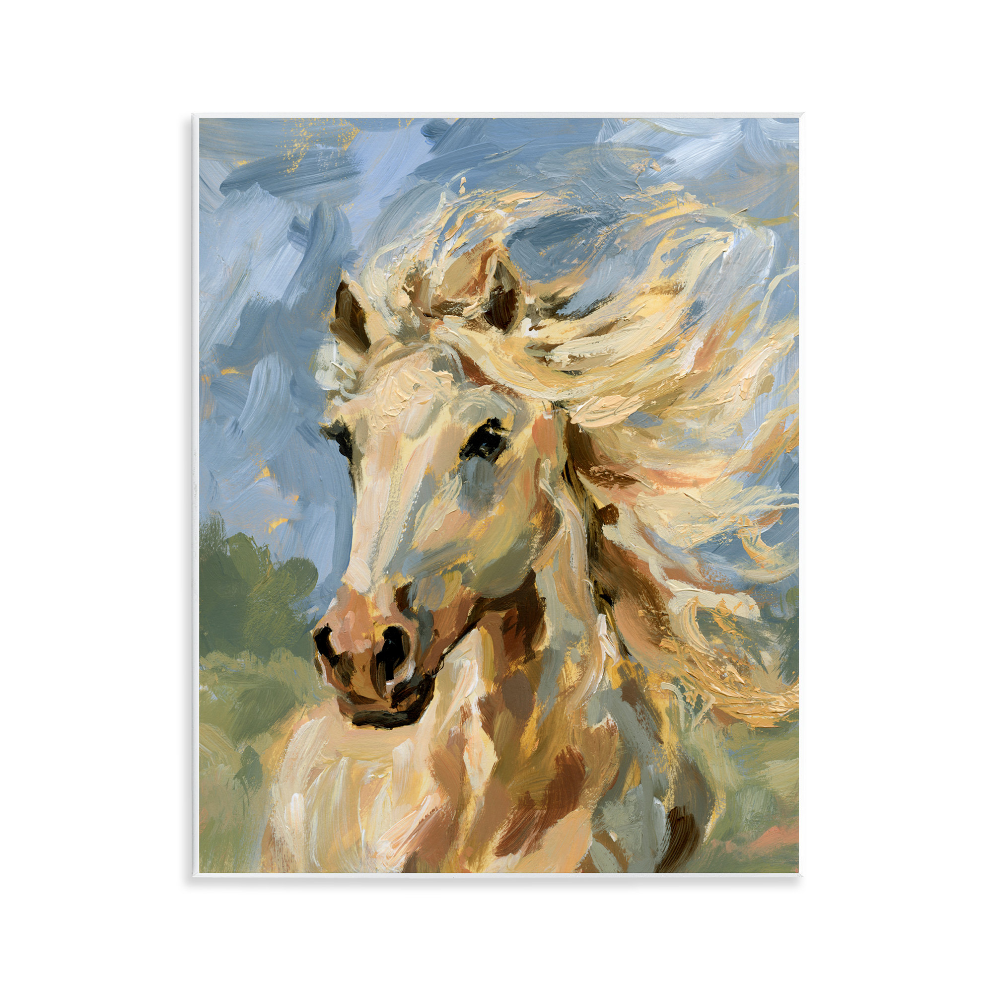 Dakota Fields Windswept Horse Mane Wall Plaque Art by Victoria Barnes ...