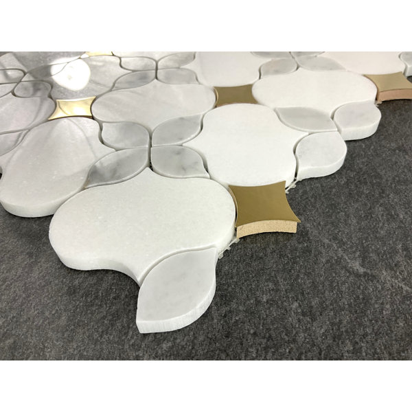 ES Stone Water Jet 6" x 6" Novelty Mosaic Wall & Floor Tile & Reviews ...