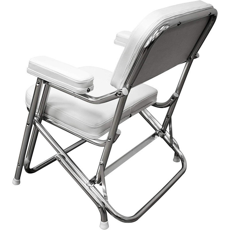 ZILNOX Durable Compressed Foam Foldable Offshore Deck Chair for Home ...