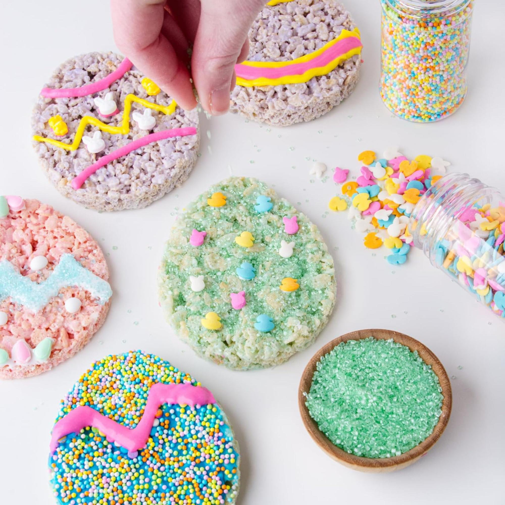Dakota Fields Easter Sprinkles, Spring Shapes, 4 Pack, Edible Sprinkle ...