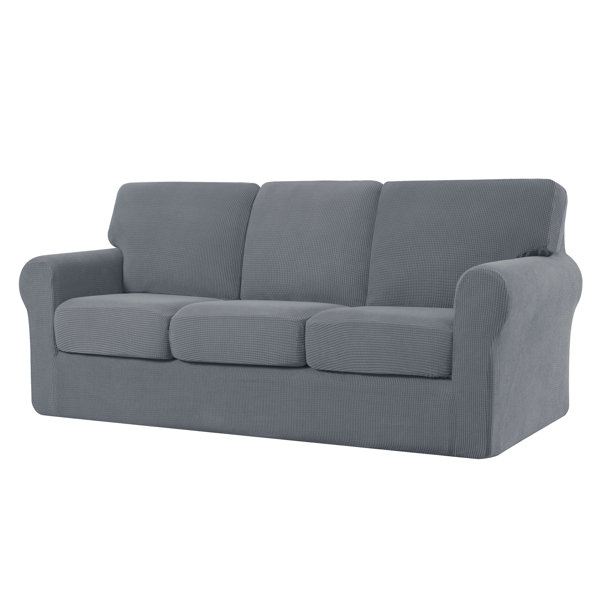 Regular & Box Cushion Separate Seat Sofa Slipcovers You'll Love | Wayfair
