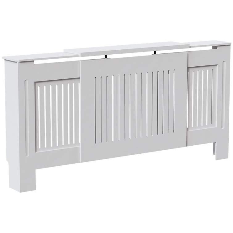 Marlow Home Co. Amartya Panel Adjustable Radiator Cover Home Entryway ...