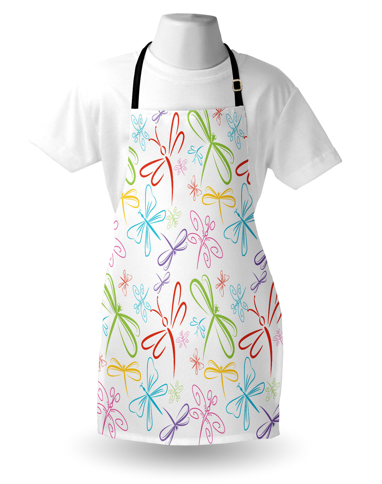 East Urban Home Dragonfly Apron Unisex, Insects Wings, Adult Size ...