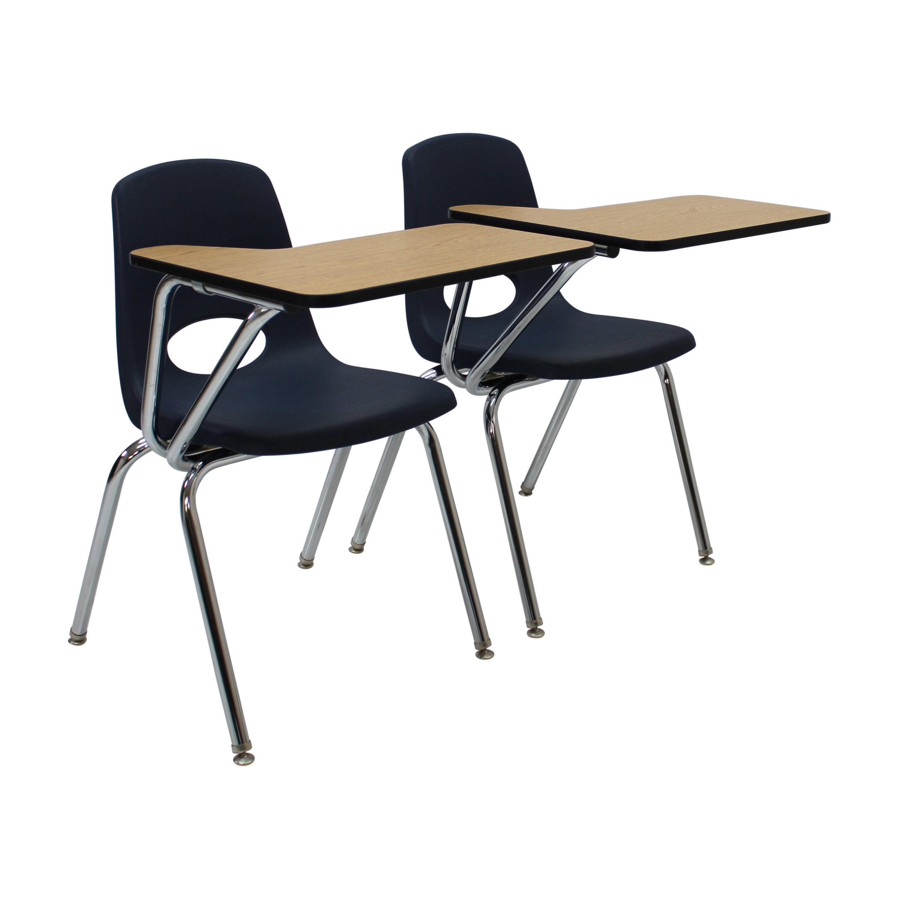 Factory Direct Partners 18" Stack Chair with Tablet Arm - Wayfair Canada