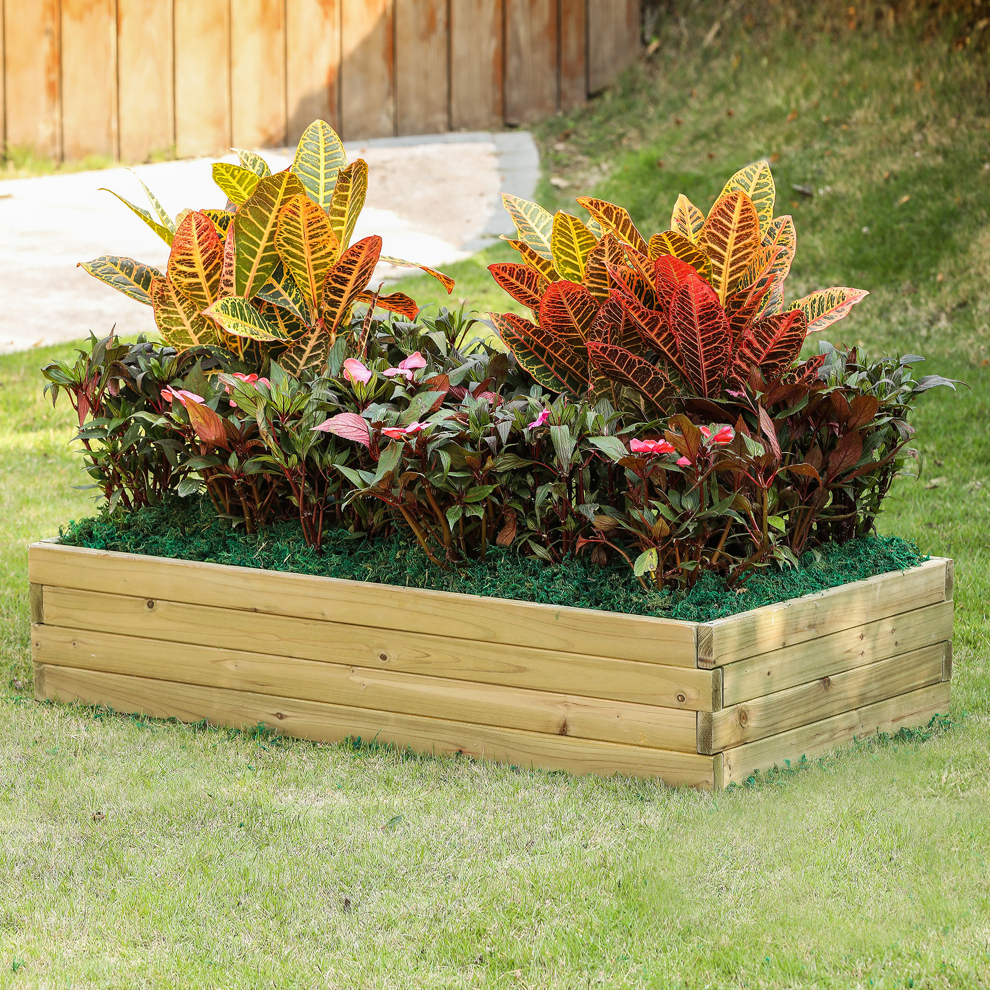 Union Rustic Emory Wood Raised Garden & Reviews - Wayfair Canada