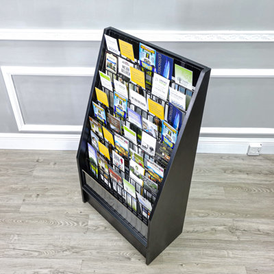 FixtureDisplays Literature Rack Brochure Holder Leaflet Coupon Stand ...