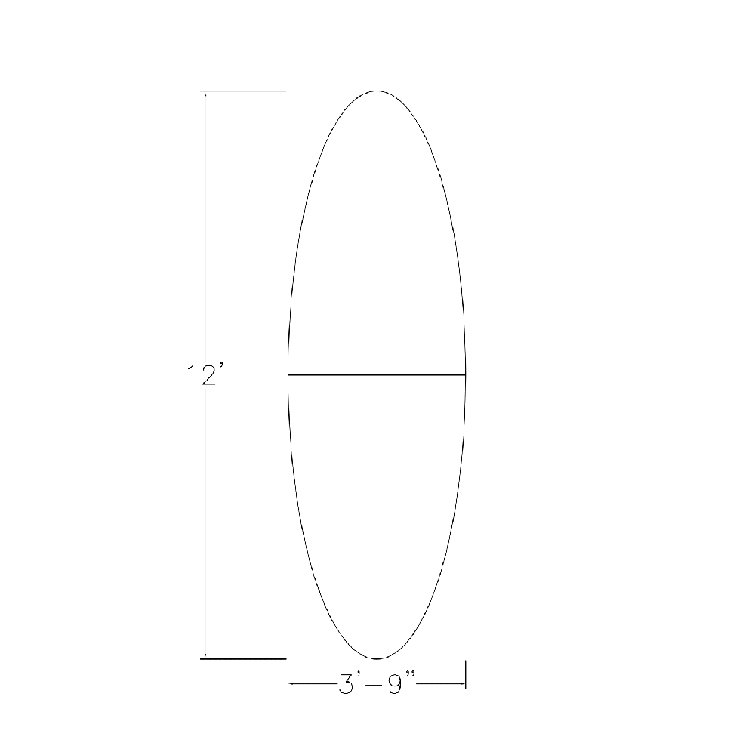 Skutchi Designs, Inc. 10 Person Oval Shaped Conference Room Table With ...