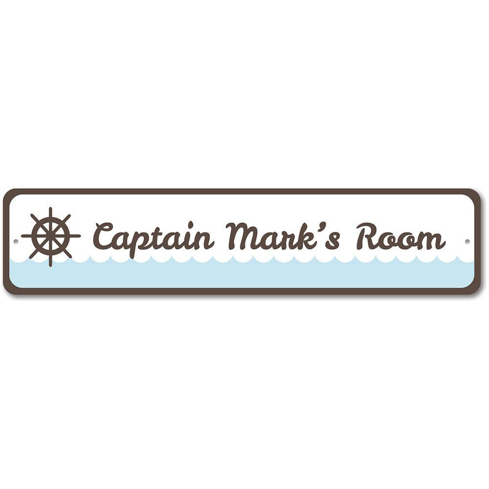 Lizton Sign Shop, Inc Ship Captain Metal Sign | Wayfair