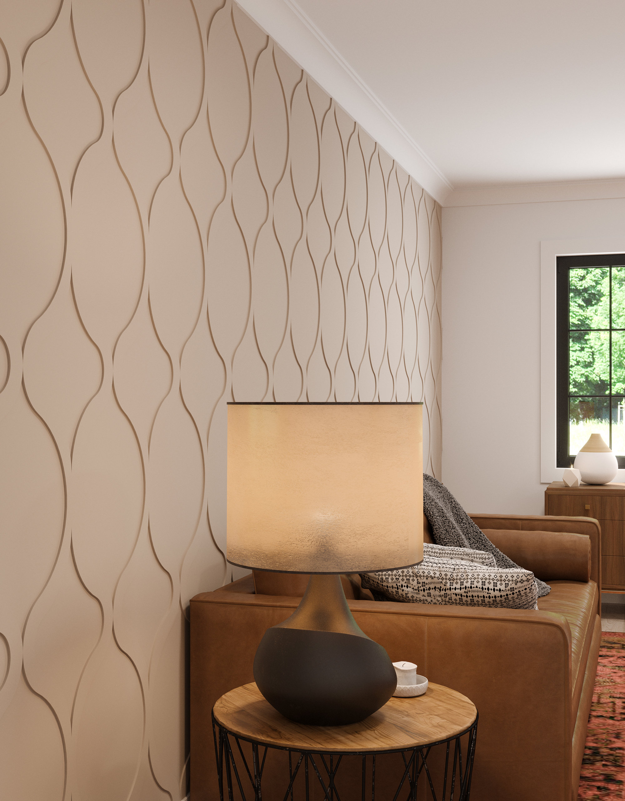 Ornamental Mouldings Tear Drop 15" x 22.5" Wall Paneling | Wayfair