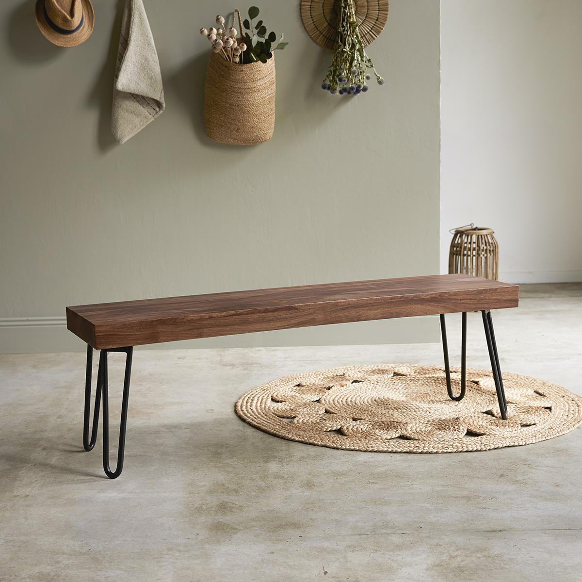 Tikamoon Helga Wood Bench | Wayfair.ie