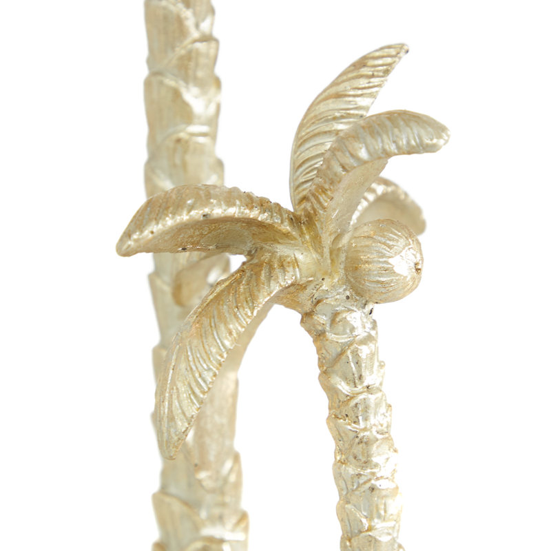 Bay Isle Home™ Polyresin Palm Tree Decorative Sculpture & Reviews | Wayfair