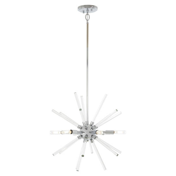 Bromi Design Talon 3 - Light Chrome Cluster Pendant | Wayfair