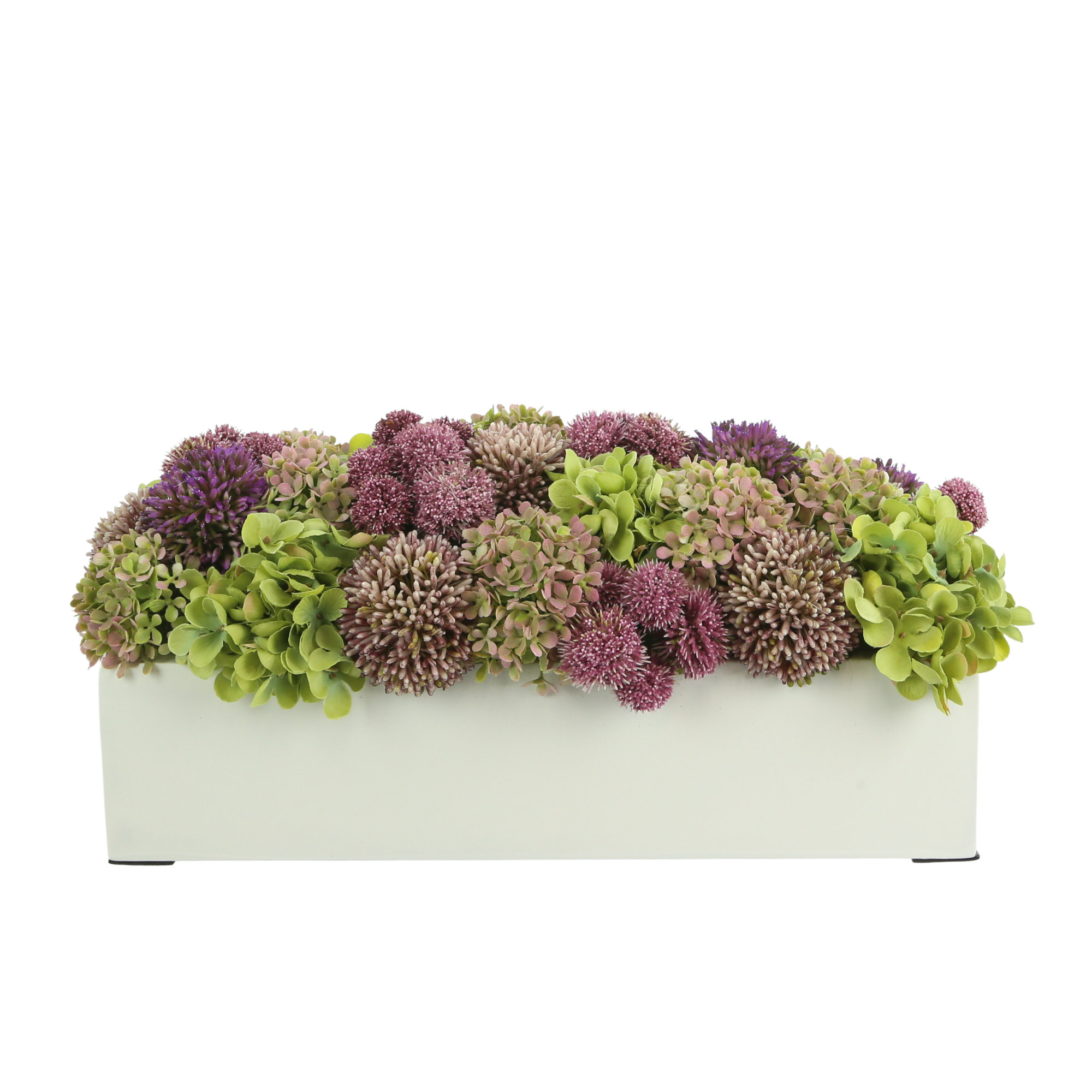 Creative Displays, Inc. Hydrangea and Allium in Rectangular Planter ...