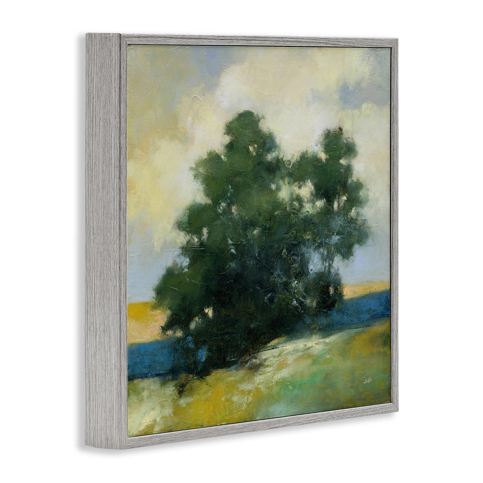 Stupell Industries Solitary Trees Landscape Framed Giclee Art by Julia ...