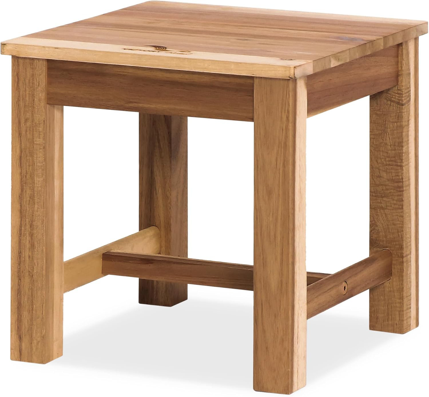 Millwood Pines 12 Inch Wooden Step Stool, Small Nature Beach Chair ...