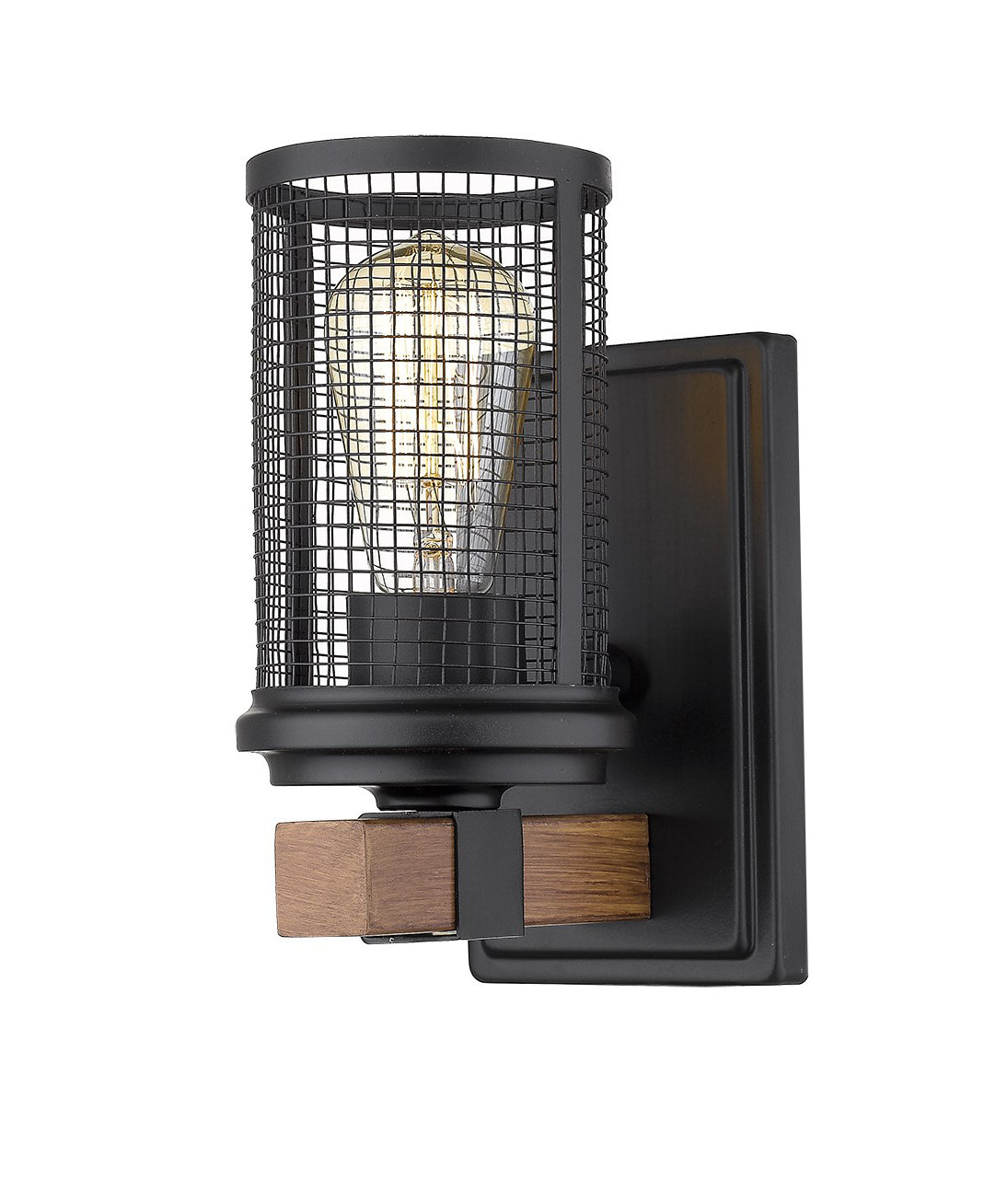 Gracie Oaks Casto Armed Sconce & Reviews | Wayfair