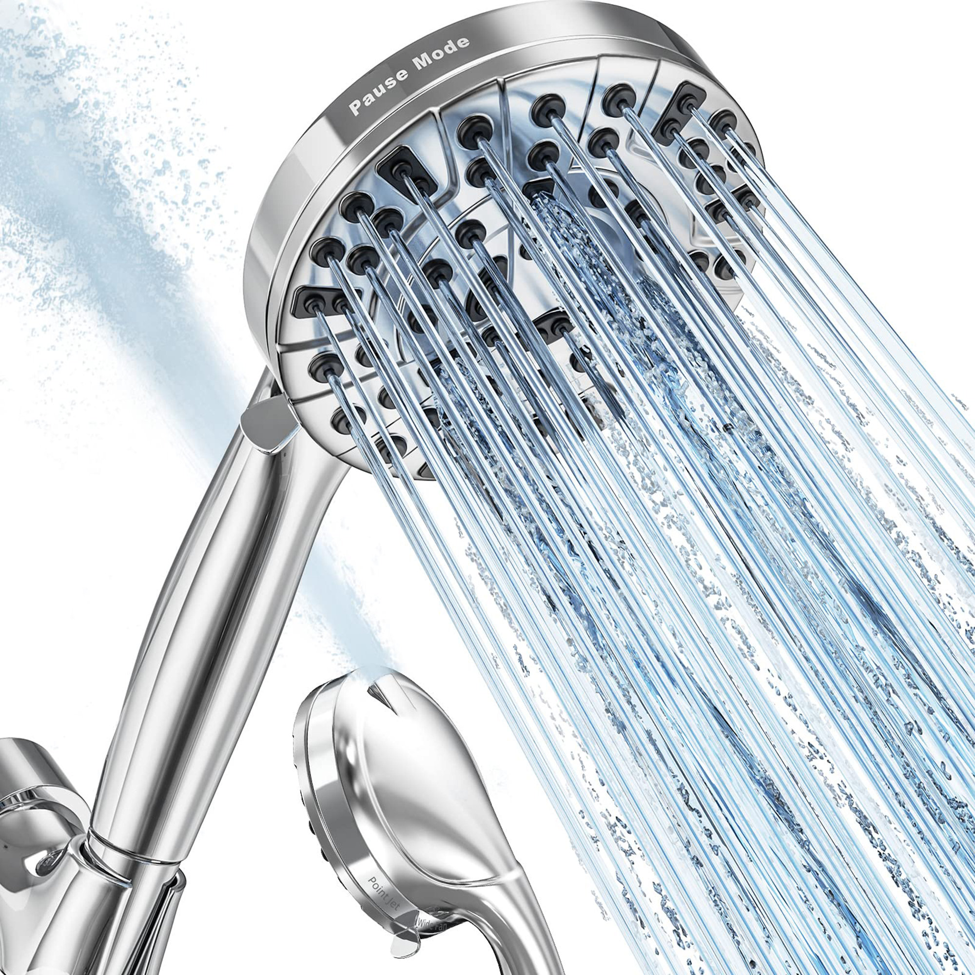 Underyr 10 Functions High Pressure shower head with handheld - Wayfair ...