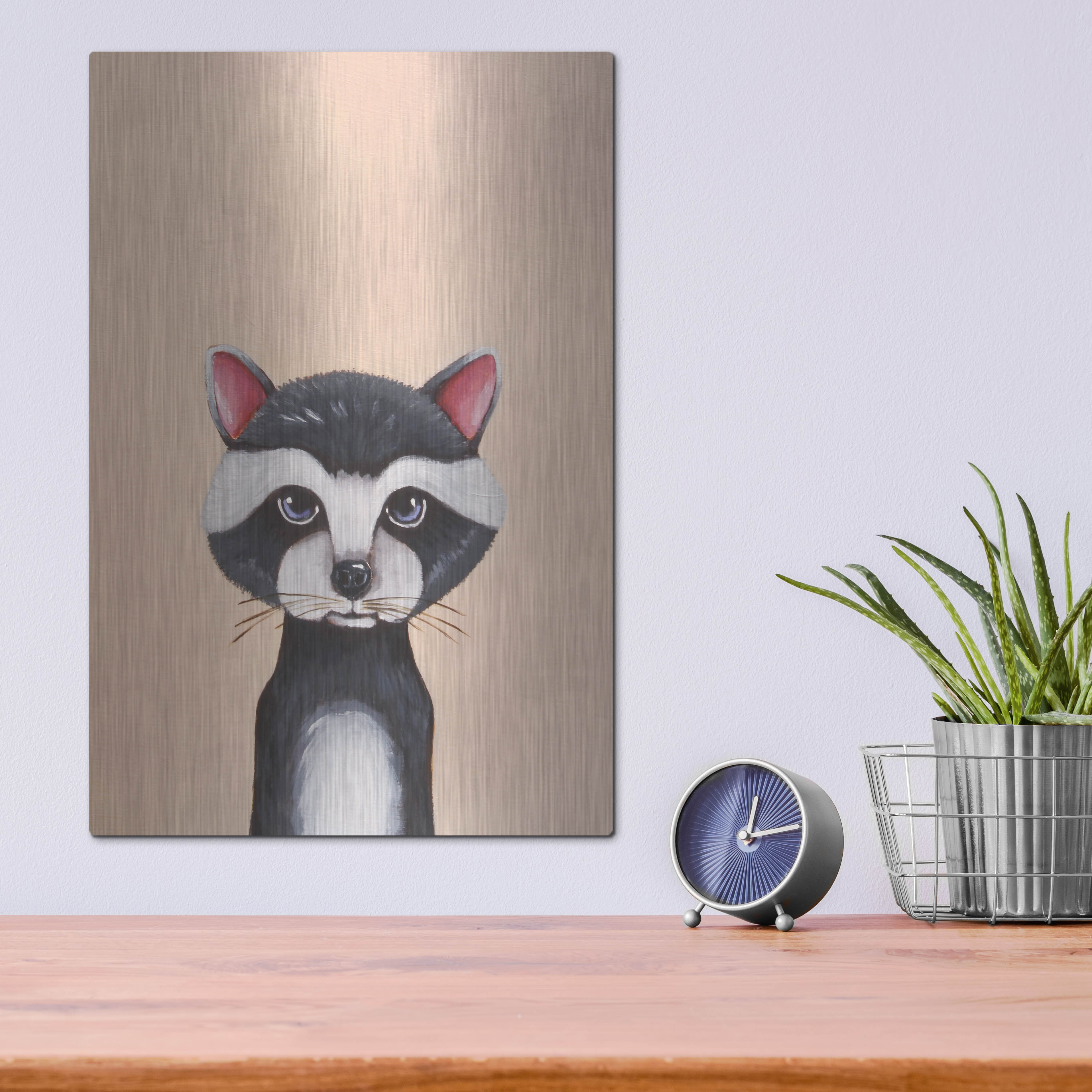 Millwood Pines " Baby Raccoon " by Lucia Stewart | Wayfair