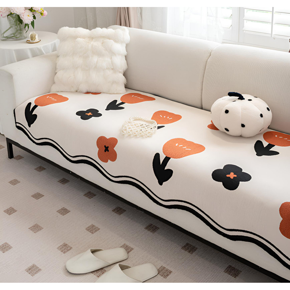 Lark Manor™ Non-Slip Sofa Seat Cushion, Straight Sofa Cushion, No ...