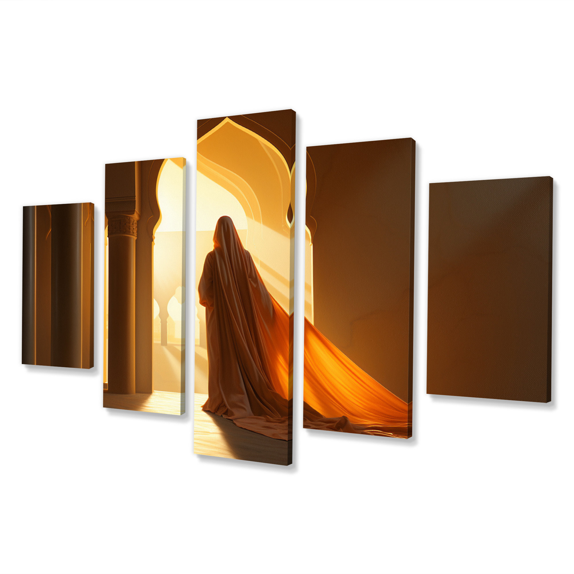 Design Art Islam Art The Light I - Islamic Wall Art Living Room - 5 ...