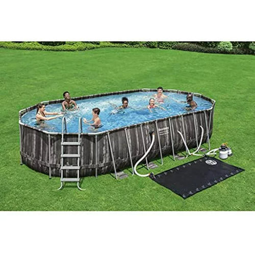 Ailtower 22 ft x 12 ft Steel Hard Sided Pool | Wayfair