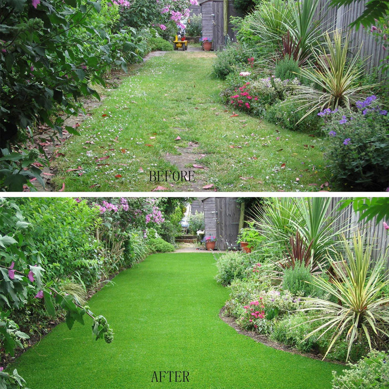 BKB365 Realistic Artificial Grass Turf & Reviews | Wayfair