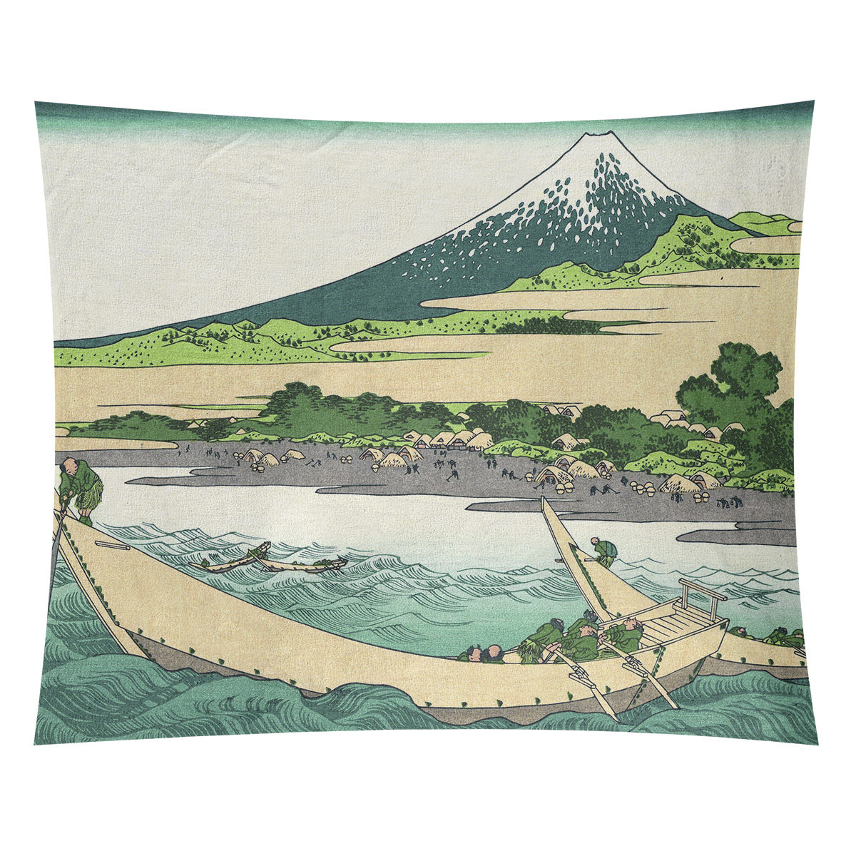 World Menagerie Shore of Tago Bay Wall Tapestry | Wayfair