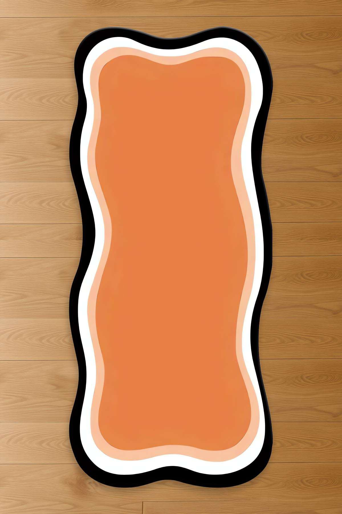SpiritHome Retro Abstract Blob Runner Rug | Wayfair