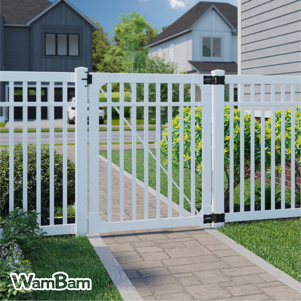 WamBam No-Dig Fence 5ft H x 4ft W (1 Gate) No Dig WamBam Windsor Gate ...