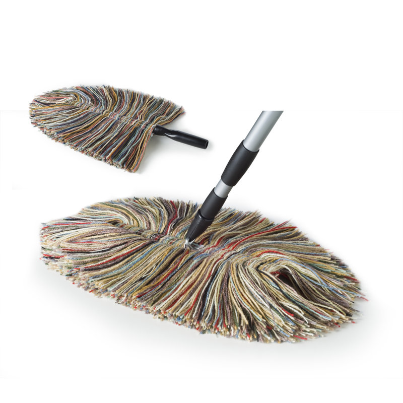 Sladust COMBO - All Natural Wool Dust Mop with Wool Duster | Wayfair