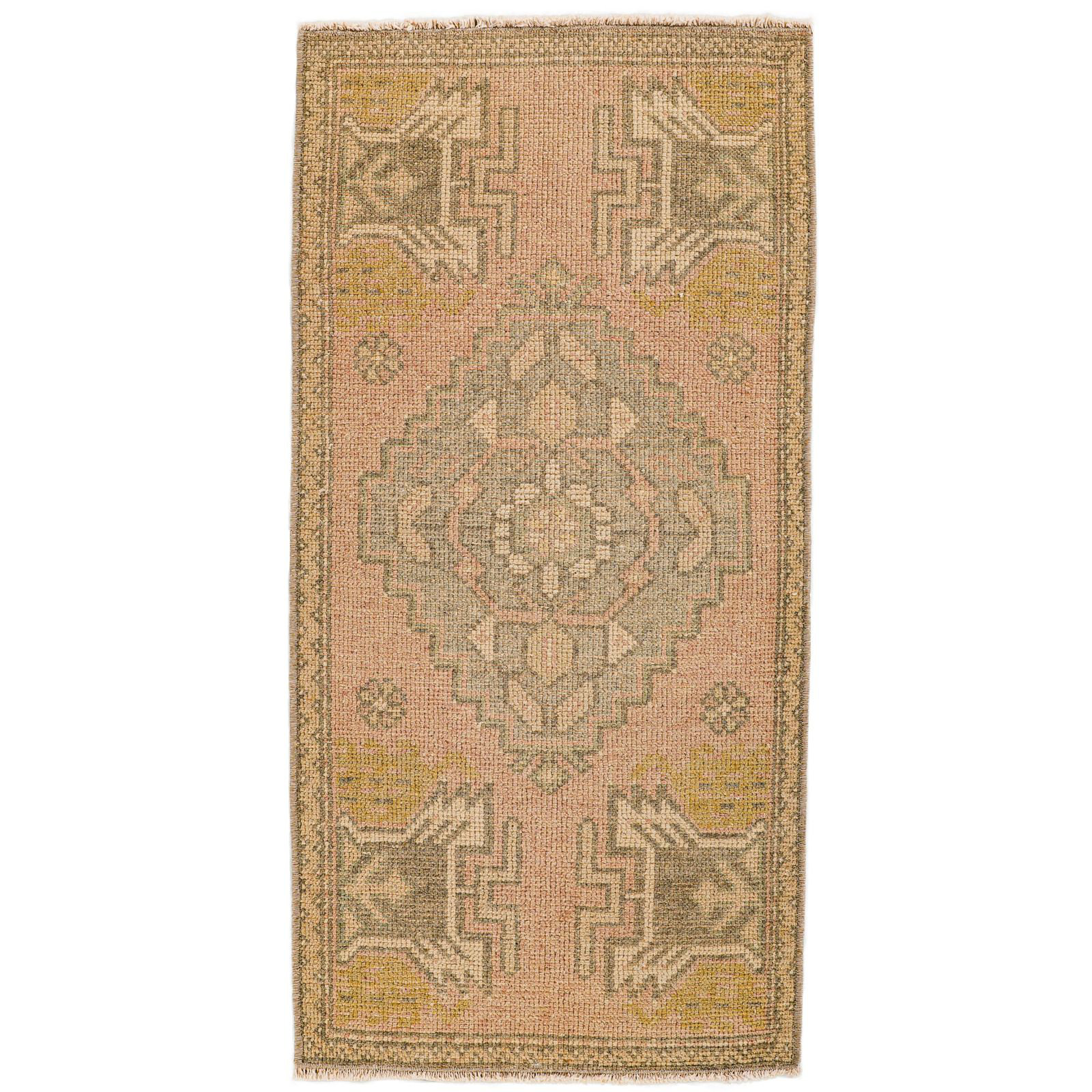 Home and Rugs Tribal One-of-a-Kind 1′7″ × 3′3″ 1970s Wool Area Rug in ...