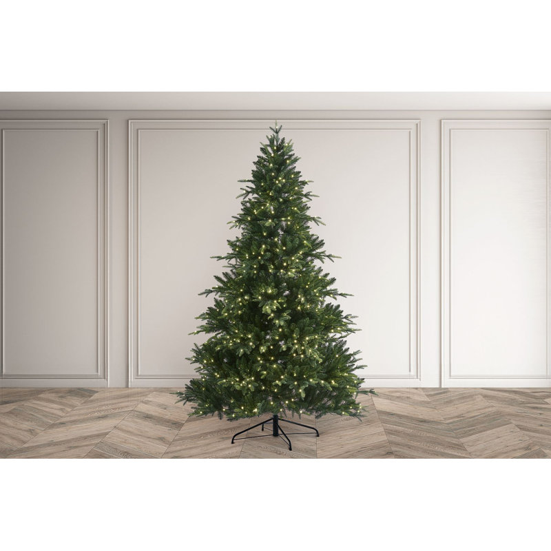 BOSK ROYAL FIR - Artificial Christmas Tree with 8 Function Lights ...