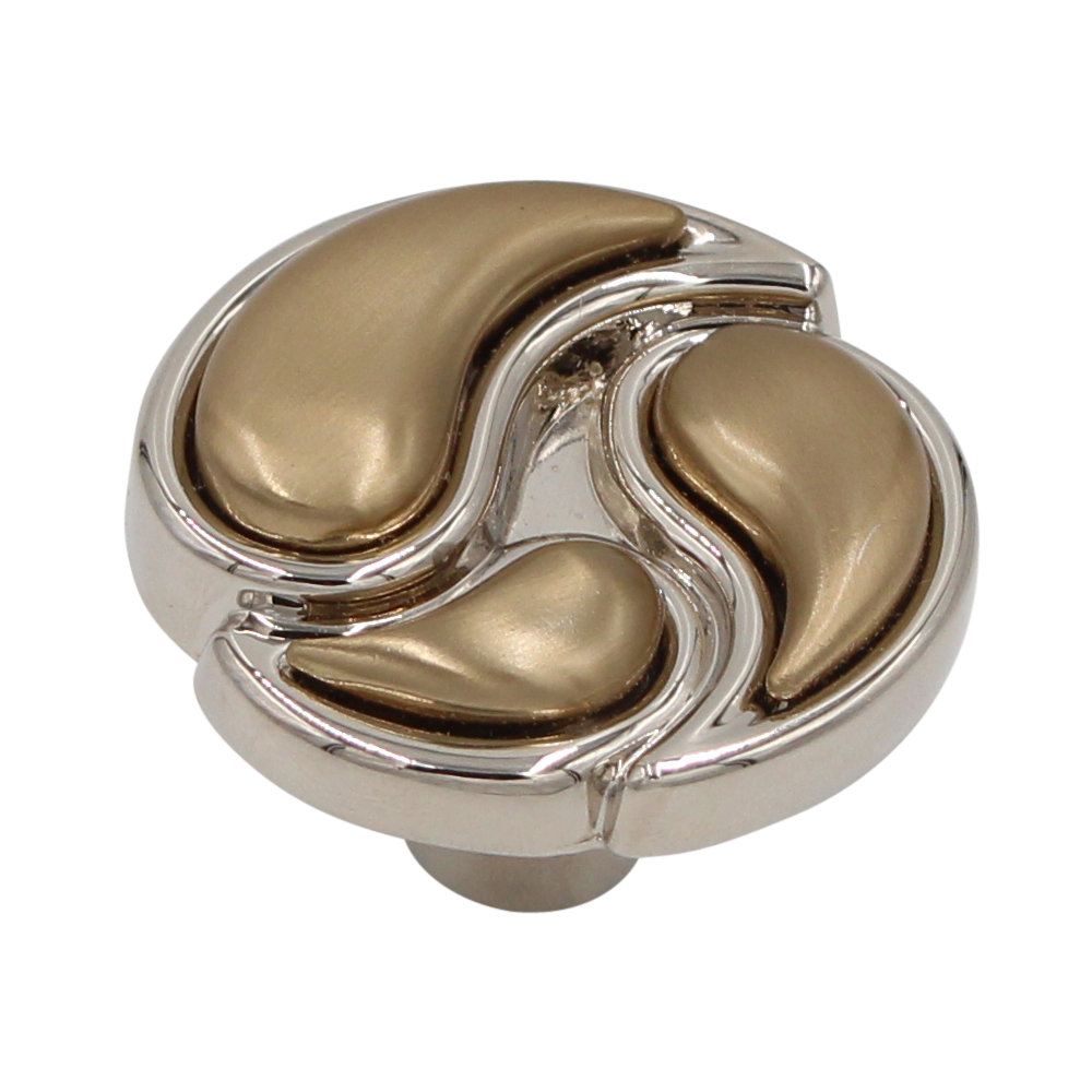 Salo Art Design Tear Drop 1 1/2 Length Abstract Knob | Wayfair