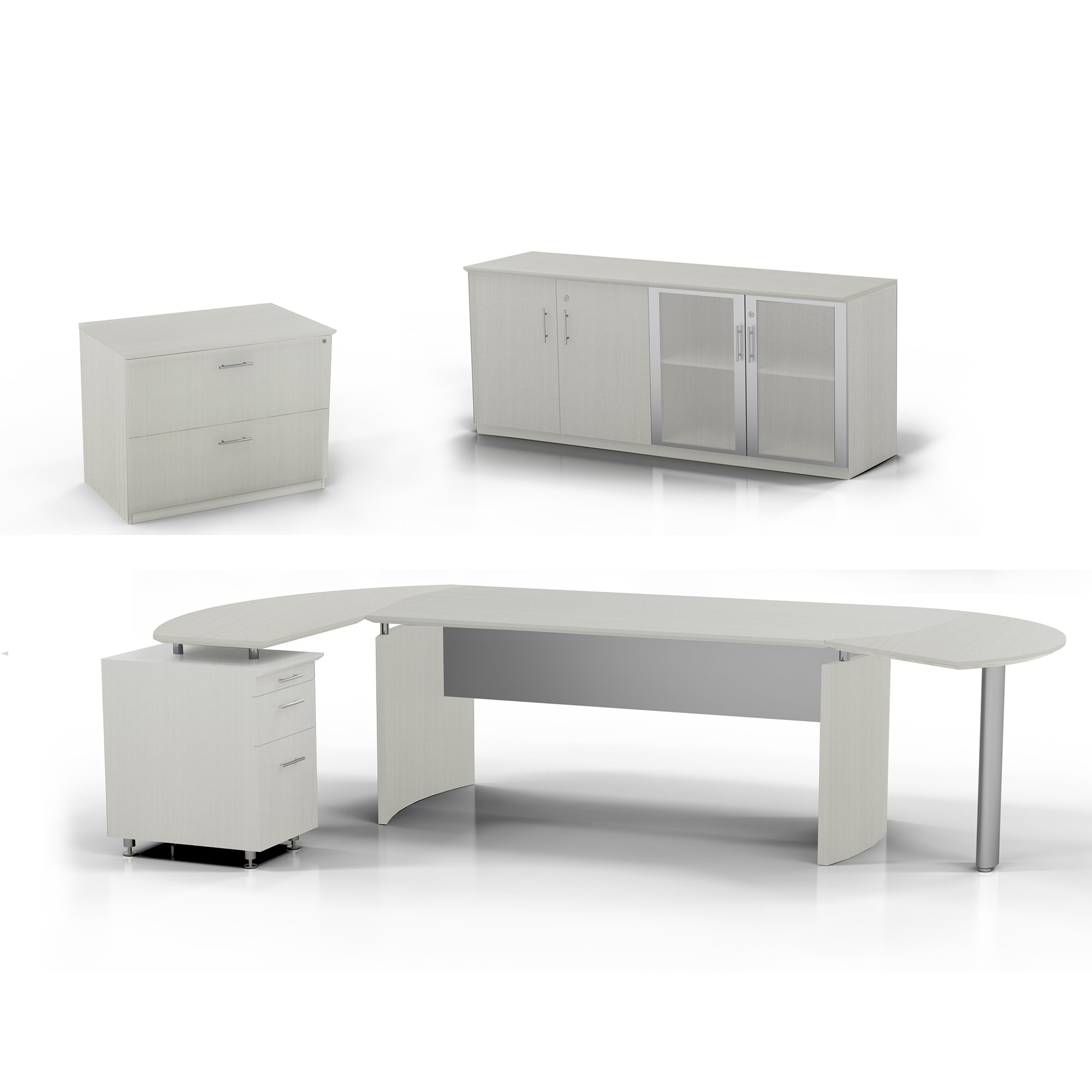 Safco Products Company Medina Configurable Office Set | Wayfair