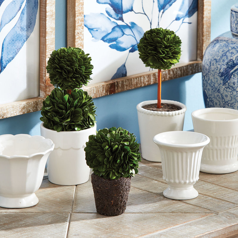 Three Posts™ Swader Centerpiece in Pot | Wayfair
