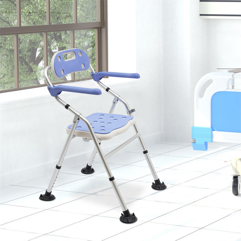DENFER Non-slip Foldable Shower Chair & Reviews | Wayfair