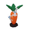 The Holiday Aisle® Easter Bunnies and Carrot Inflatable & Reviews | Wayfair