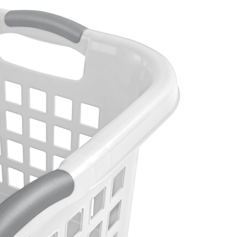 Sterilite 2 Bushel Ultra Laundry Basket, Large, Comfort Handles to ...