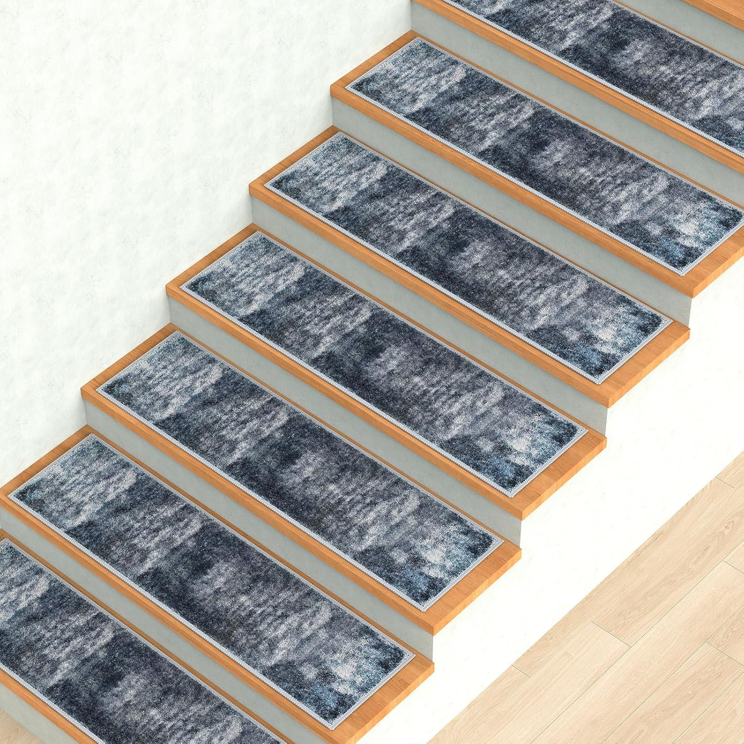 17 Stories Stair Treads Non Slip for Wooden Stairs | Wayfair