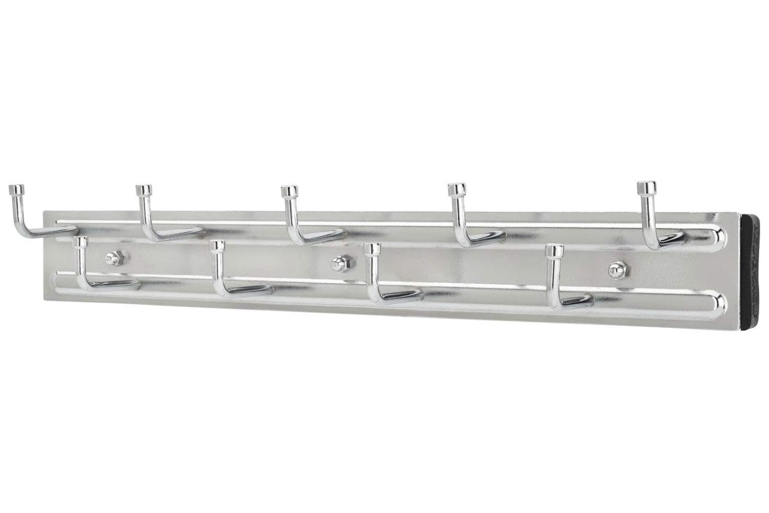 Hokku Designs 14" Pull Out Closet Organization Rack For Belts, Ties And ...