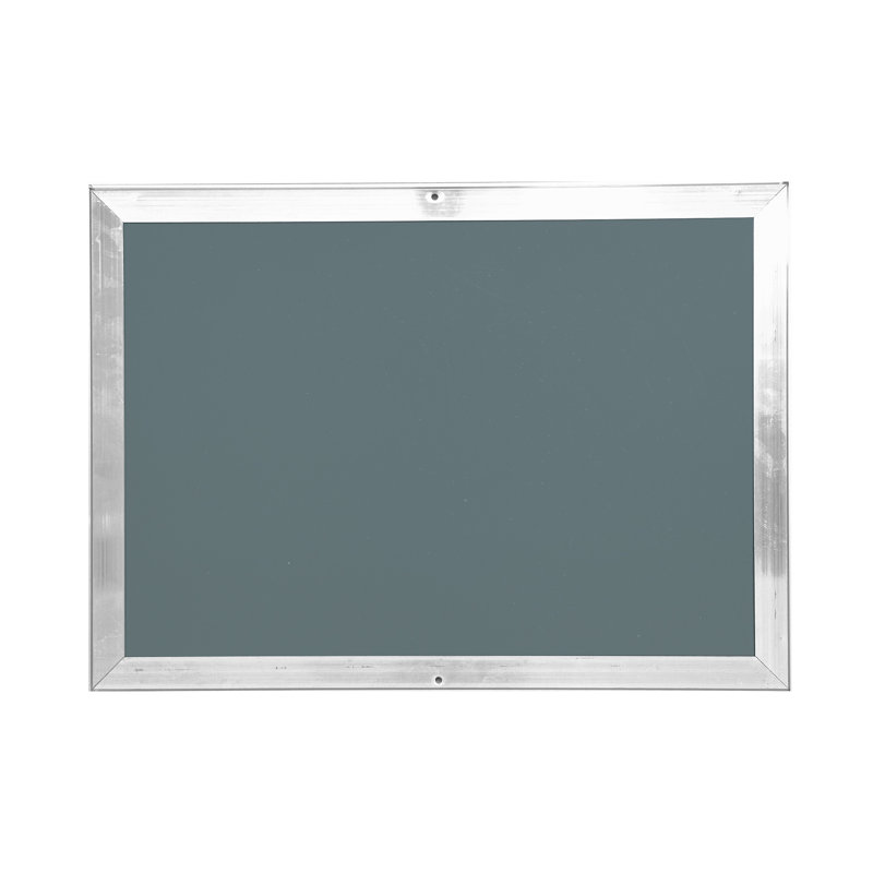 FixtureDisplays Frame, Wall or Poll Mount Poster/Picture Snap Silver ...
