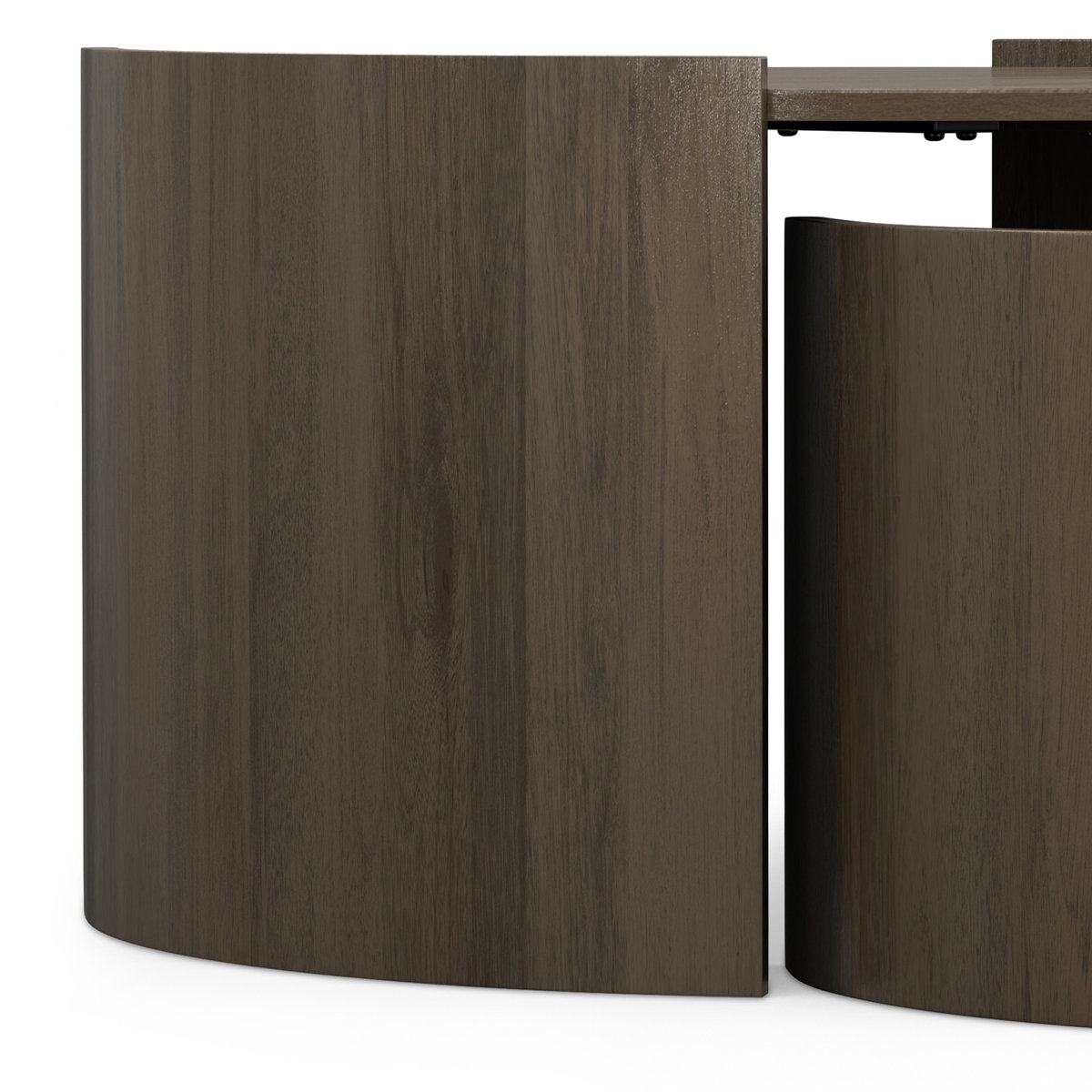 Simpli Home Robin Solid Wood Nesting Coffee Table Set | AllModern