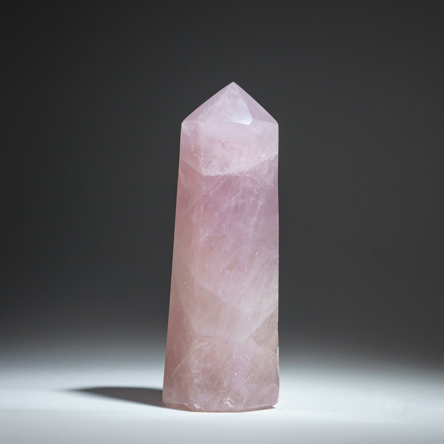 Astro Gallery of Gems Rose Quartz Polished Point from Brazil (2 lbs ...