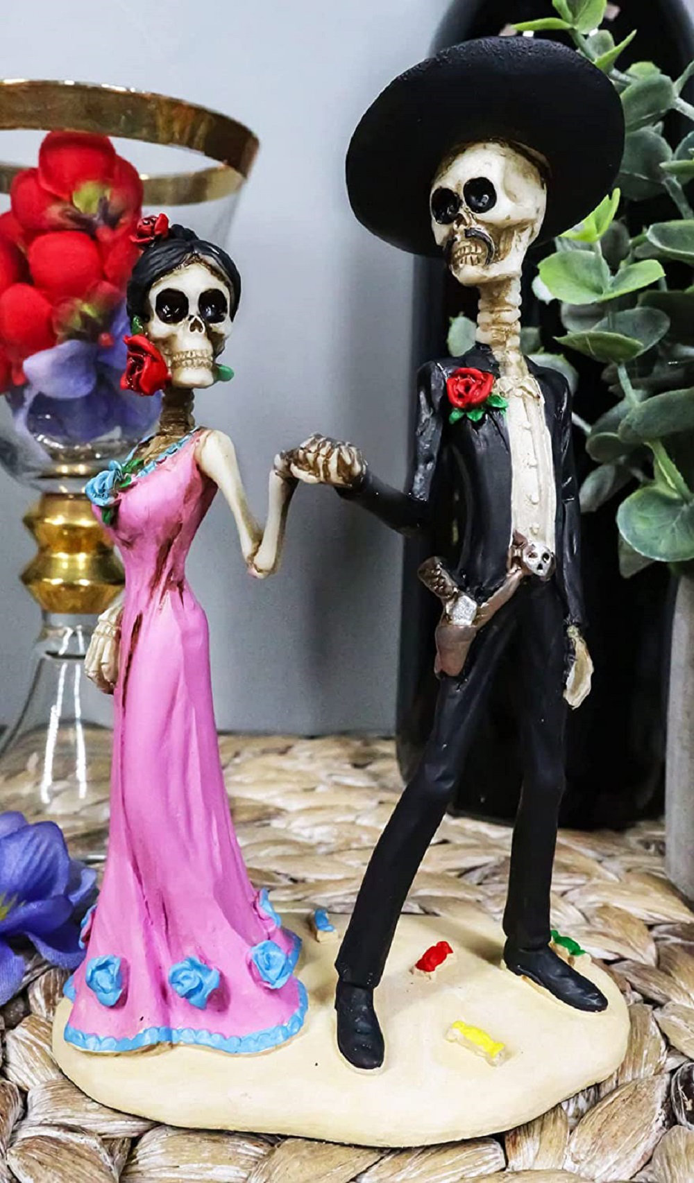 Trinx Ebros Day Of The Dead Romantic Latin Tango Skeleton Couple ...