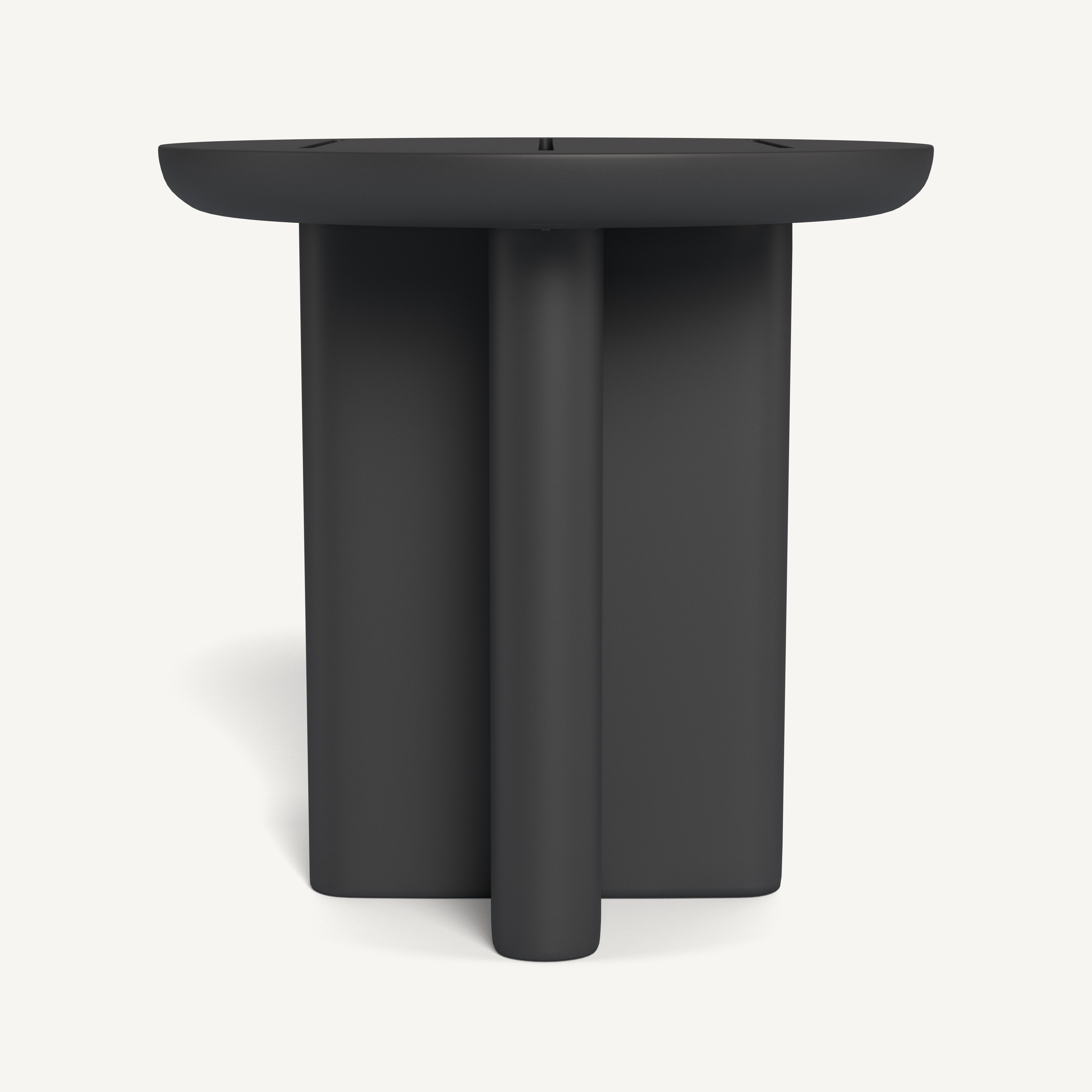 Harbour Round Slatted Side Table | Perigold